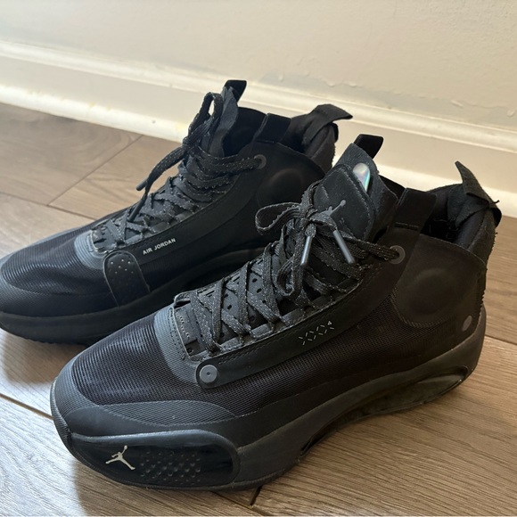Jordan | Shoes | Mens Jordan 34 Black Cat | Poshmark